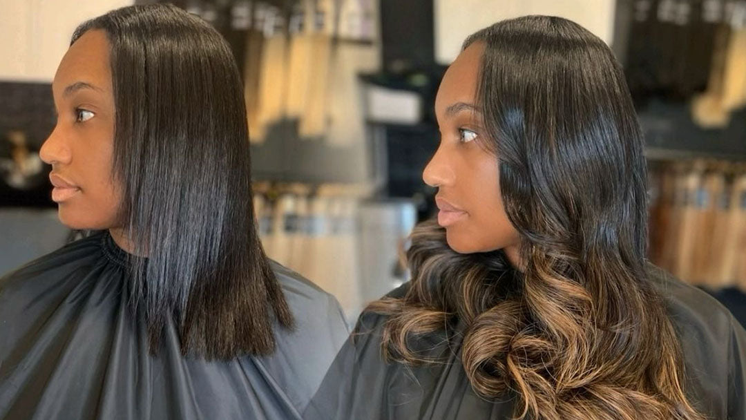 How to Blend Hair Extensions? – Cynosure Hair