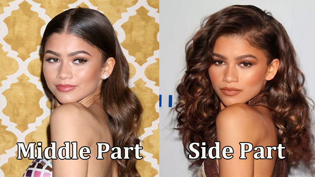 Middle Part VS Side Part, Which One Is Right For You? – Cynosure Hair