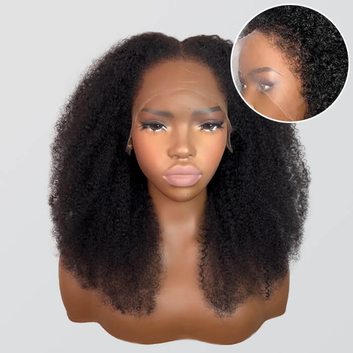 4C Edges Hairline Wigs | Afro Curly Baby Hairline Wig – Cynosure Hair