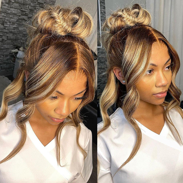 360 Glueless Lace Frontal Human Hair Wig With Hidden Strap – Cynosure Hair