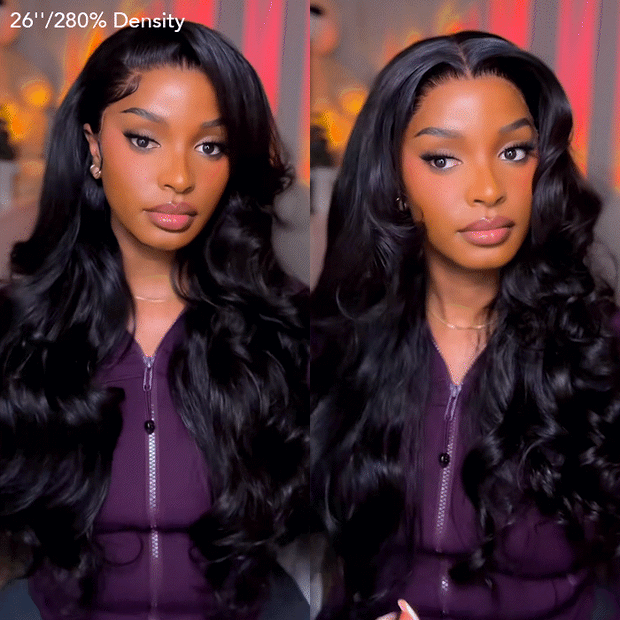 16-30inch Body Wave Glueless HD Lace Wigs 13x6 Full Lace Frontal Wig ...